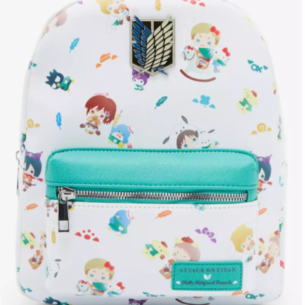 Attack On Titan X Hello Kitty And Friends Mini Backpa… - Gem